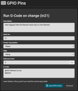 GPIO Tutorial - Repetier-Server